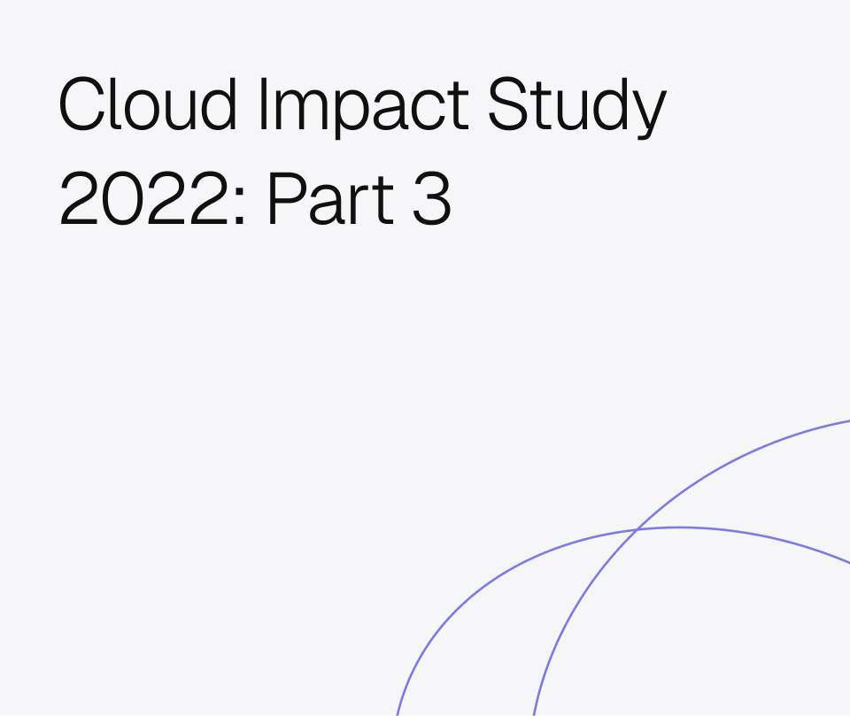 Taking Control Of Cloud Costs: Aptum's Cloud Impact Study 2022